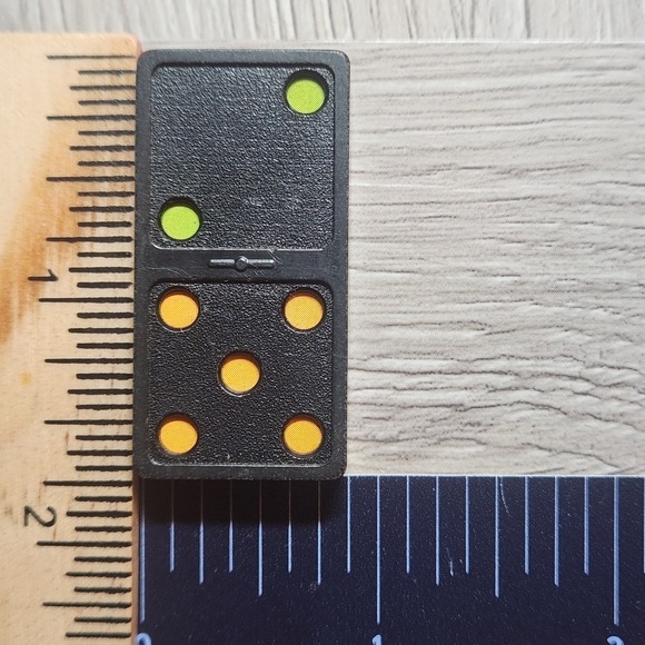 Dominoes | Games | 25 Vintage Whitman Replacement Domino Large Black ...